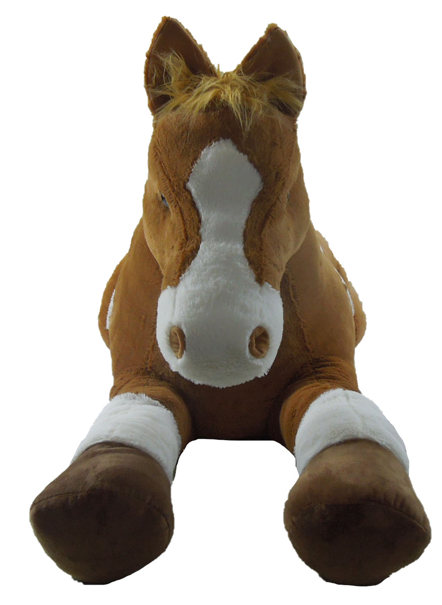 60" Pinto Horse, Plush Toy, #26939 – Goffa Toys
