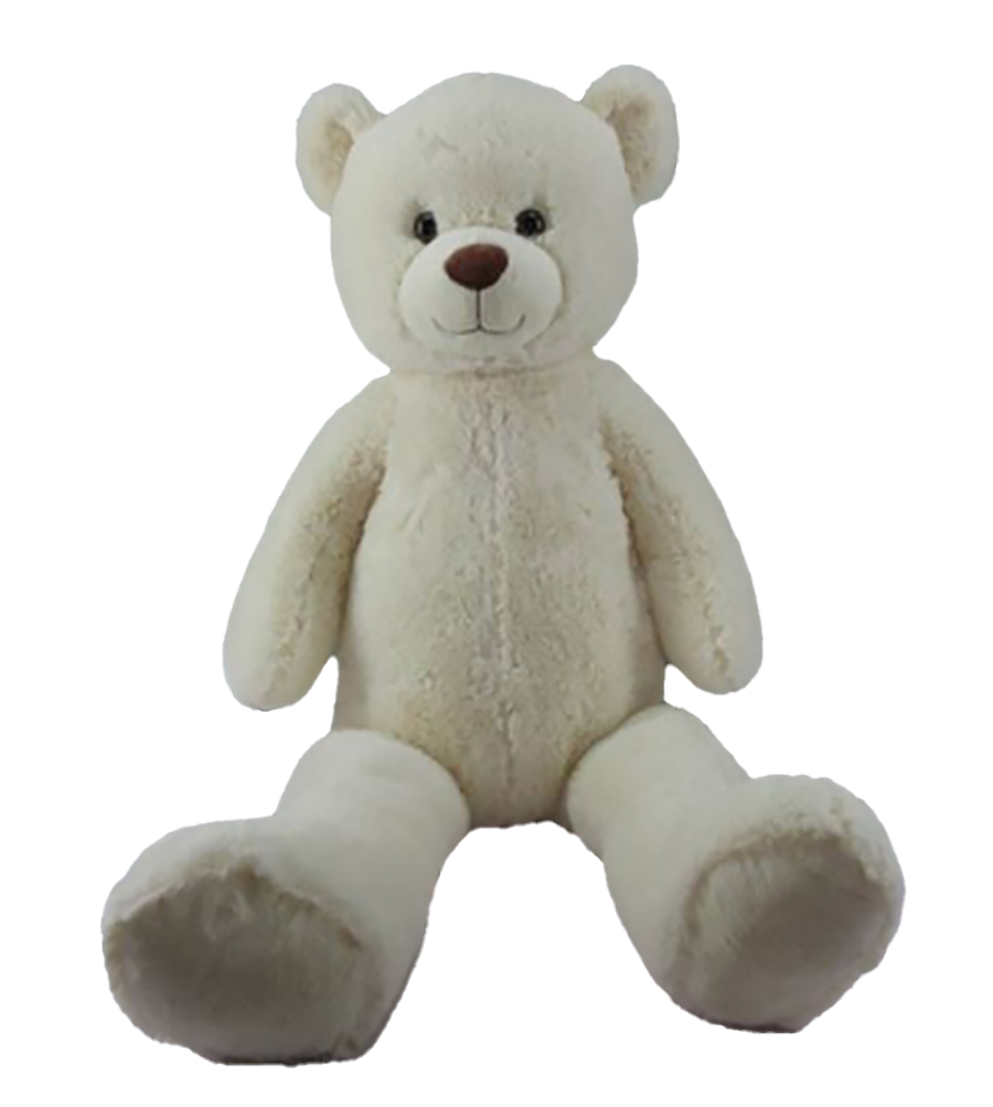 59" Jumbo Stuffed Cream-colored Teddy Bear #47709 – Goffa Toys